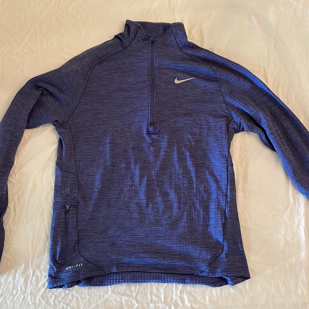 Nike Men's Dri-Fit Element Half Zip Running Top - Gem